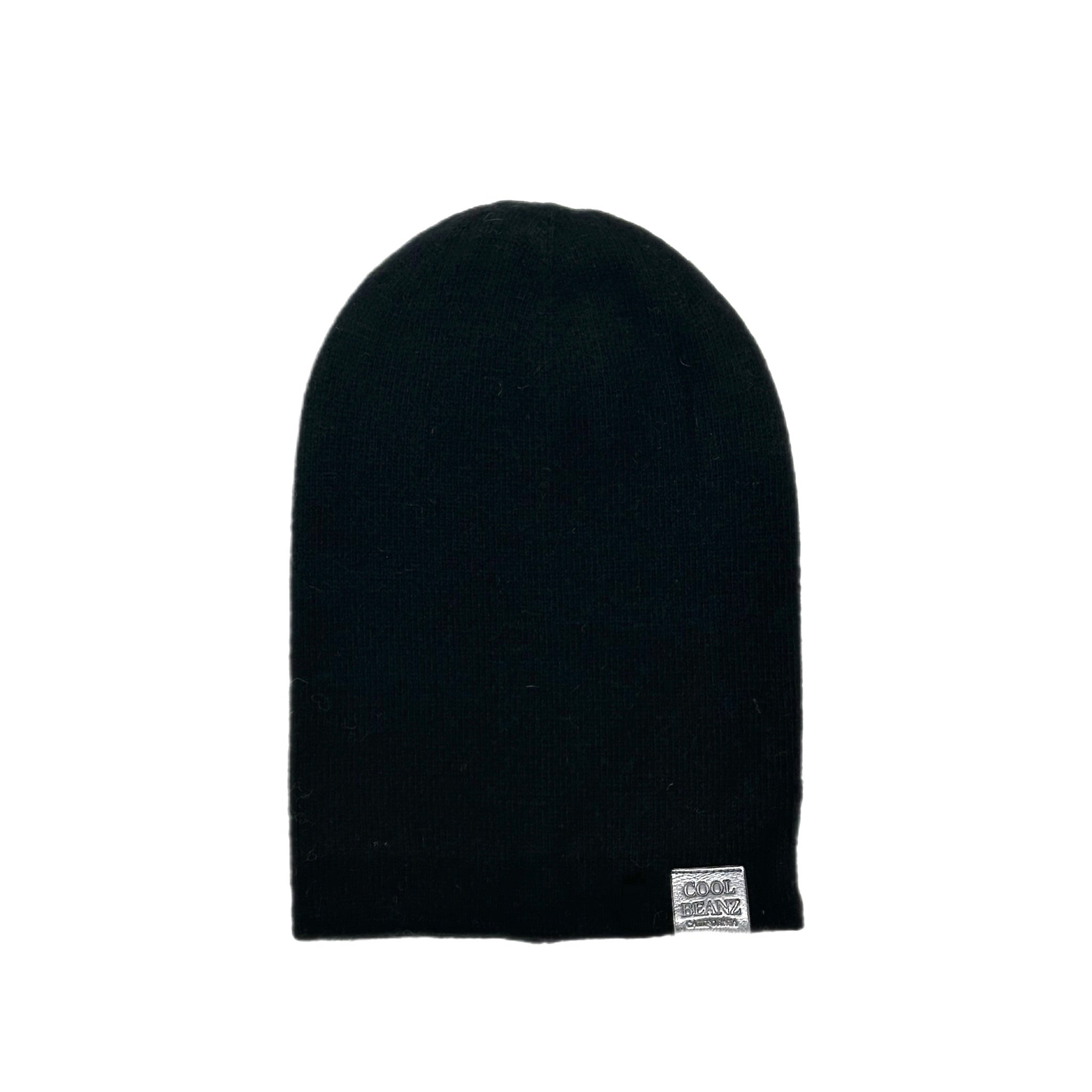 Lux Slouchy Beanie - Onyx – Cool Beanz