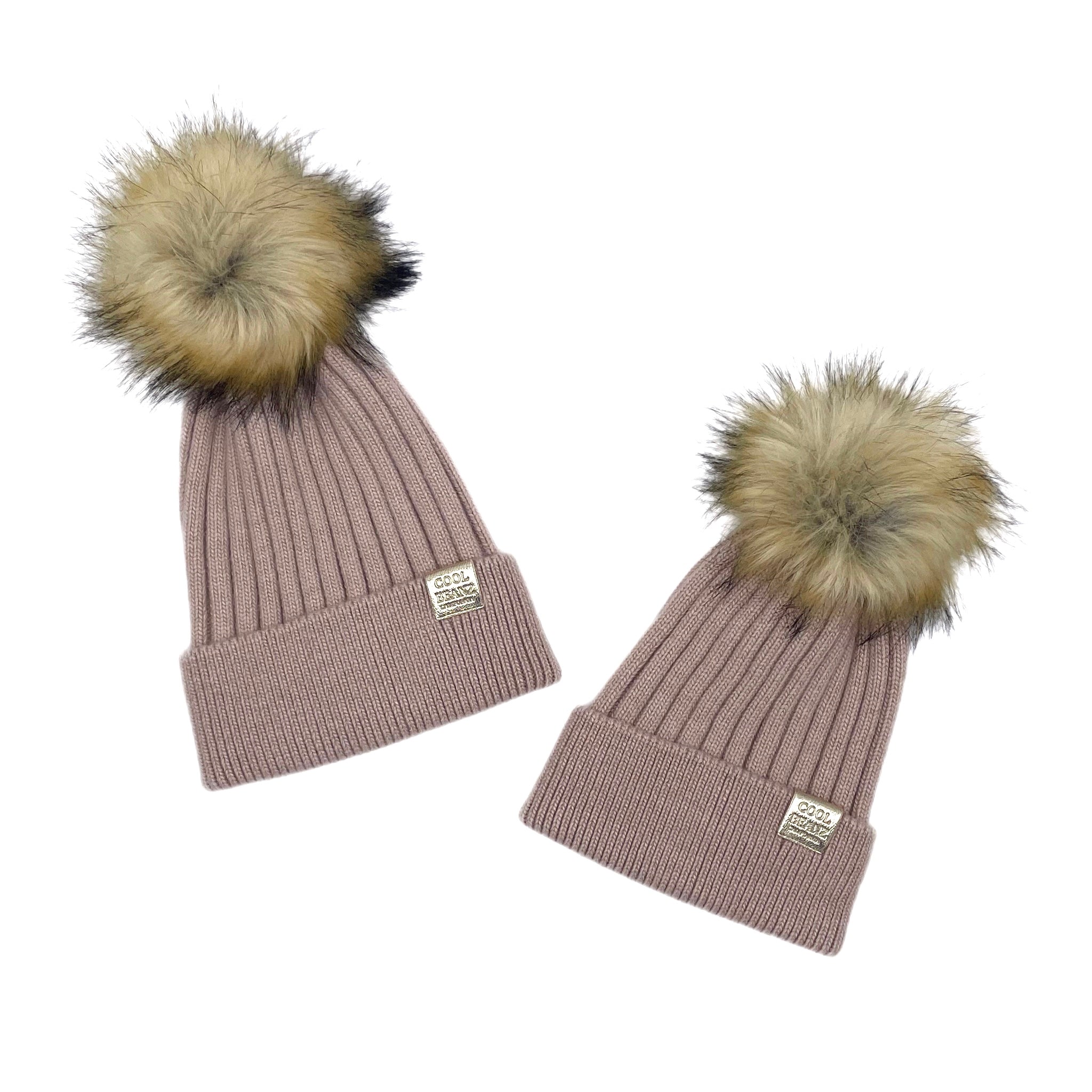 Ribbed Lux Beanz - Blush – Cool Beanz